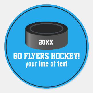 Hockey Puck Stickers | Zazzle