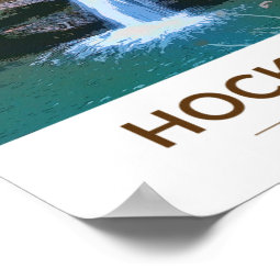 Hocking Hills State Park Ohio Art Poster | Zazzle