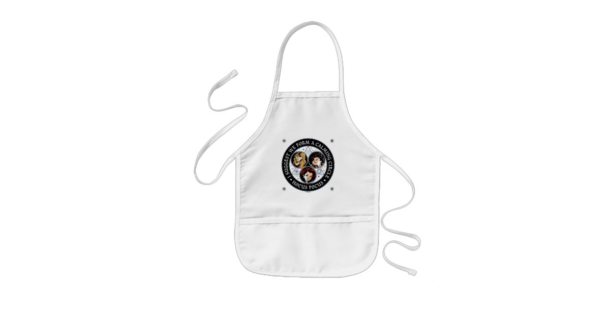 Hocus Pocus Calming Circle Spellbound Fun Kids' Apron | Zazzle