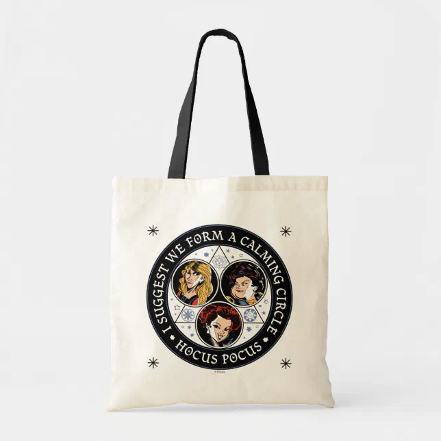 Hocus Pocus Calming Circle Spellbound Fun Tote Bag | Zazzle