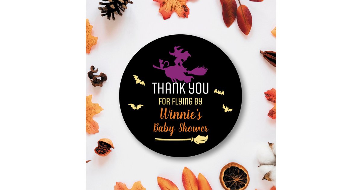 Hocus Pocus Circle Sticker | Zazzle