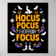 Hocus Pocus Everybody Focus Halloween Outfit Hallo Poster | Zazzle