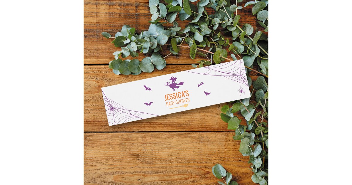 Hocus Pocus Halloween Water Bottle Label | Zazzle