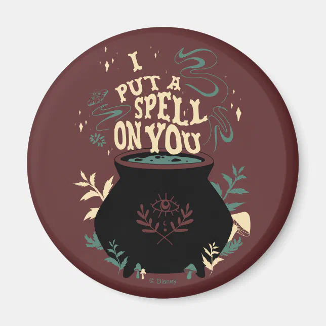 Hocus Pocus I Put a Spell on You Cauldron Magnet | Zazzle
