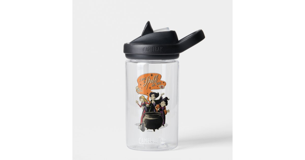 Hocus Pocus Retro Spellcasting Cauldron Water Bottle | Zazzle