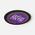 Hocus Pocus Spooky Purple Halloween Paper Plate | Zazzle