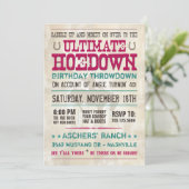 Hoedown Invitation | Zazzle