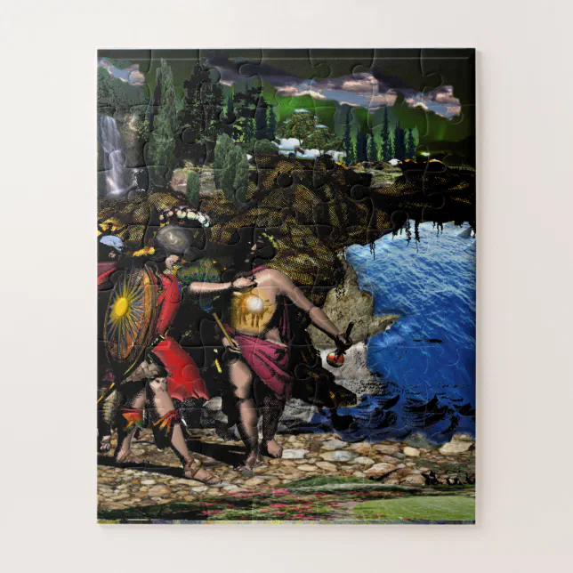 Hog Well Hung - Francis Bacon's Initiation Jigsaw Puzzle | Zazzle