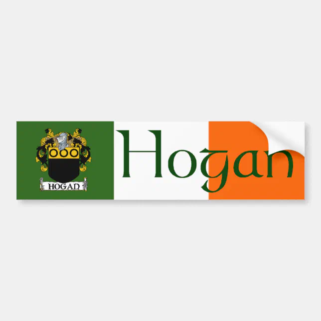 Hogan Coat of Arms Bumper Sticker | Zazzle