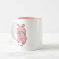 Hogging All the Coffee! ☕ Two-Tone Coffee Mug | Zazzle