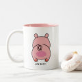 Hogging All the Coffee! ☕ Two-Tone Coffee Mug | Zazzle