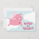 Hogs and Kisses Classroom Valentines Invitation | Zazzle