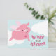 Hogs and Kisses Classroom Valentines Invitation | Zazzle