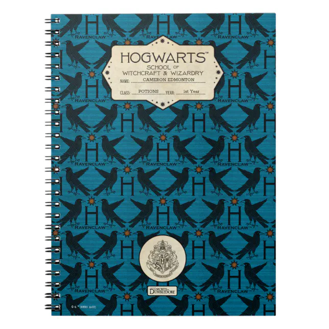 HOGWARTS™ School RAVENCLAW™ Class Notebook | Zazzle
