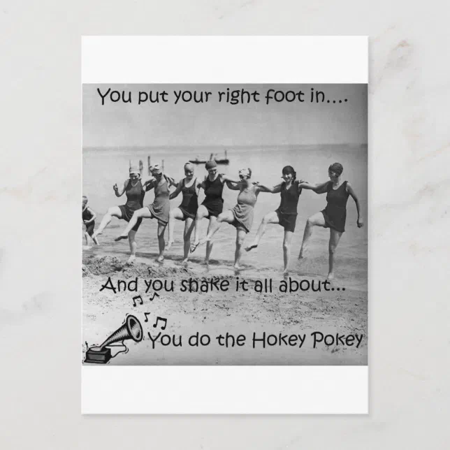 Hokey Pokey Postcard | Zazzle