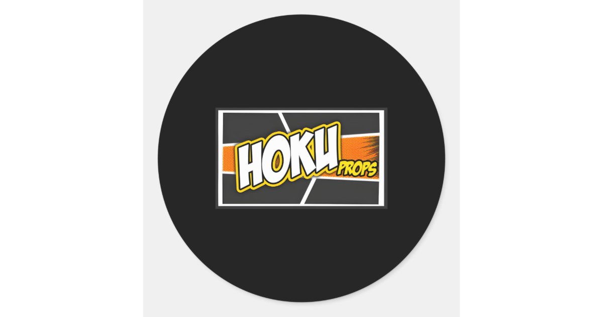 Hoku Props Classic Round Sticker | Zazzle