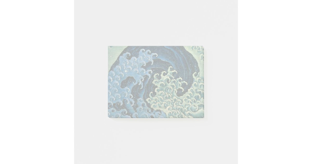 Hokusai Feminine Wave Vintage Ocean Post-it Notes | Zazzle