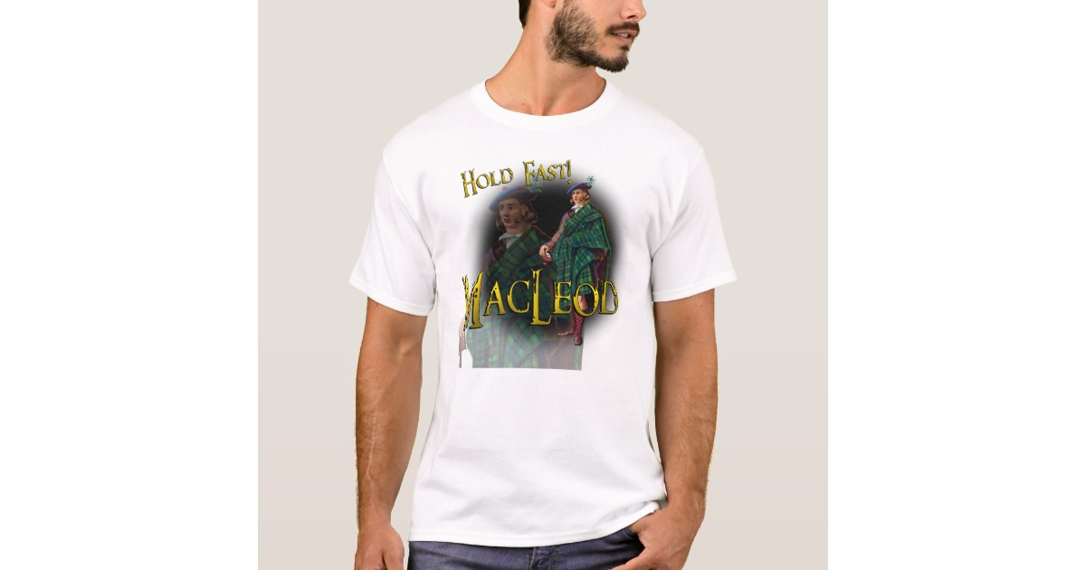 Hold Fast! Clan MacLeod Highland Games Shirts | Zazzle
