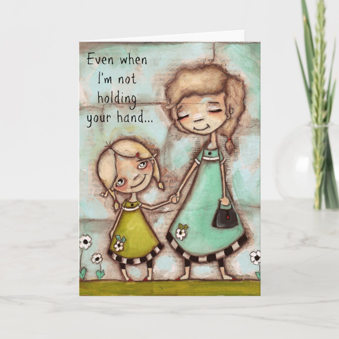 Holding Hands - Birthday Card | Zazzle