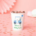 Hole In One Golf First Birthday Par-tee Paper Cups | Zazzle