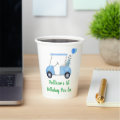 Hole In One Golf First Birthday Par-tee Paper Cups | Zazzle