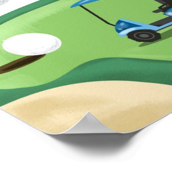 Hole in One Golf Par-Tee Boy First Birthday Sign | Zazzle