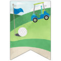 Hole in One Monthly Photo Banner, Golf Bunting Flags | Zazzle