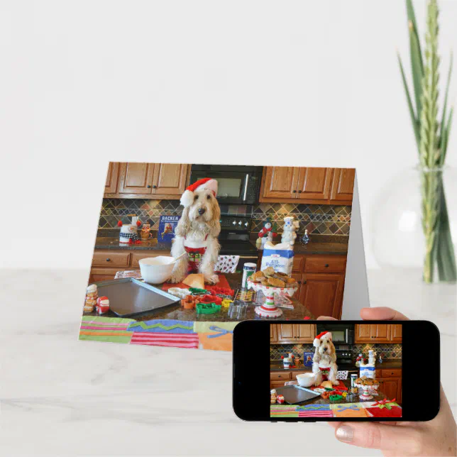 Holiday Baking Card | Zazzle