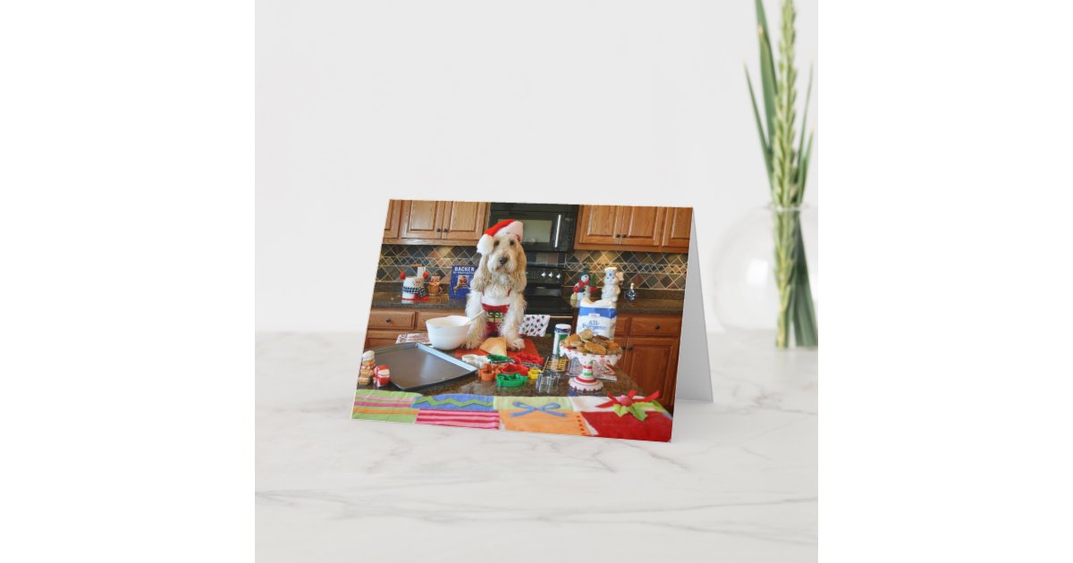 Holiday Baking Card | Zazzle