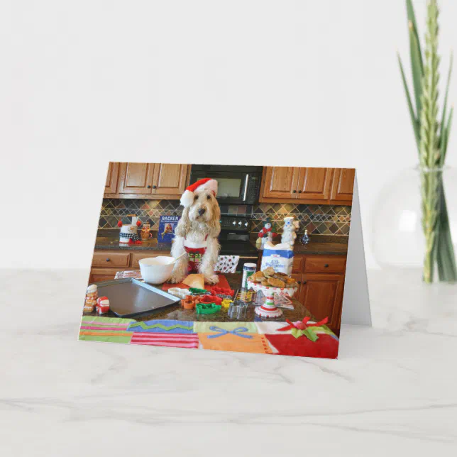 Holiday Baking Card | Zazzle