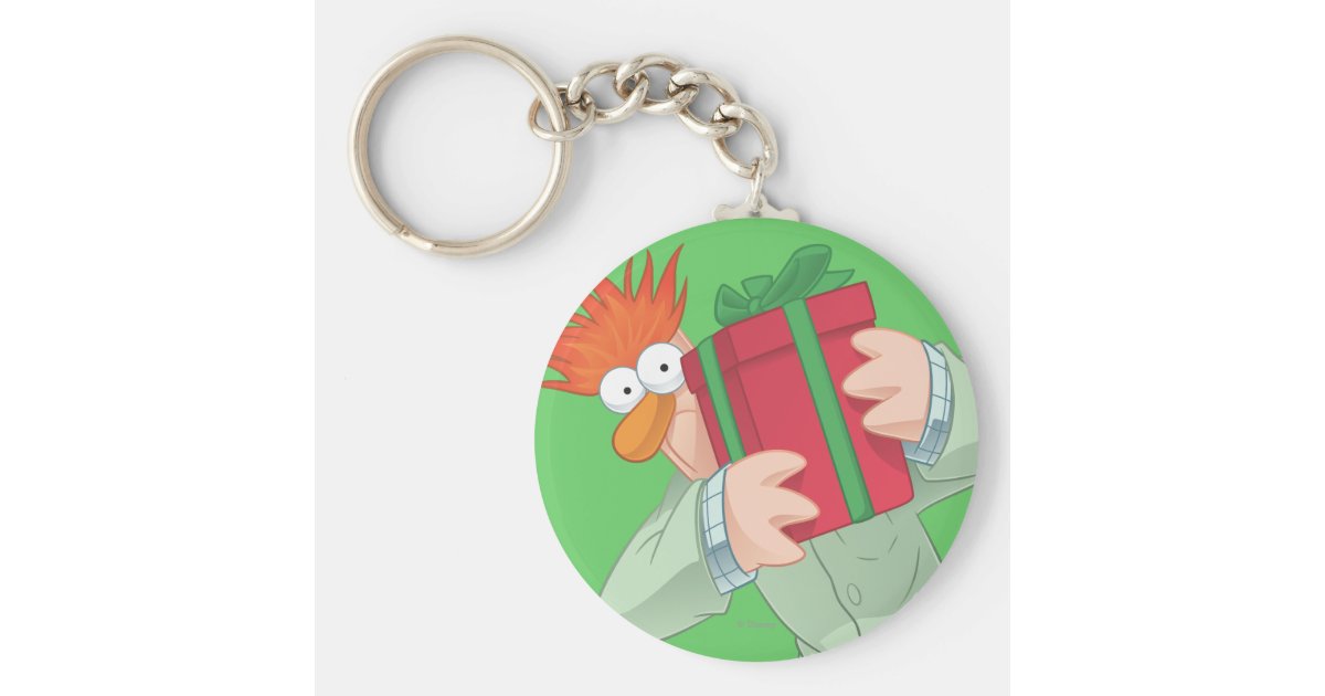 Holiday Beaker Keychain | Zazzle.com