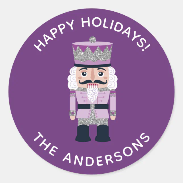Holiday Christmas Nutcracker Sticker | Zazzle