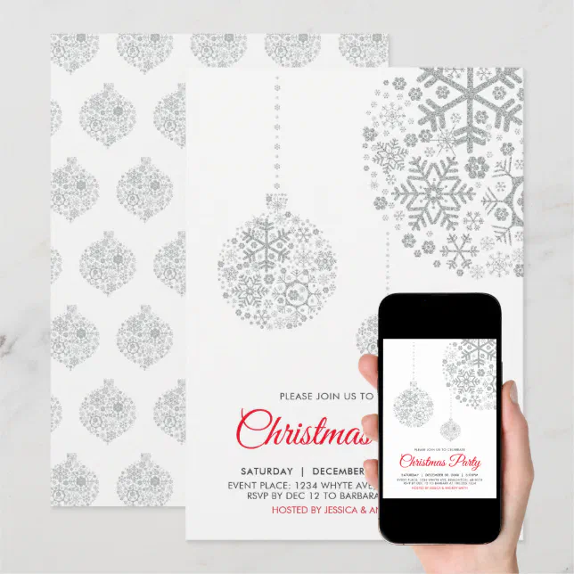 Holiday / Christmas Party Invitation Card | Zazzle