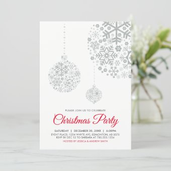 Holiday / Christmas Party Invitation Card | Zazzle
