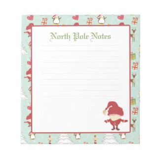Christmas Notepads | Zazzle