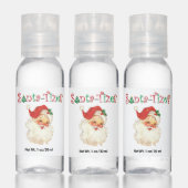 Holiday Christmas Santa Claus Santa-Tizer Hand Sanitizer | Zazzle