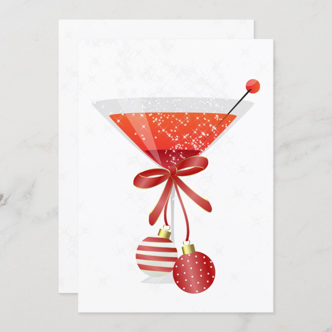 Holiday Cocktail Party Invitation | Zazzle