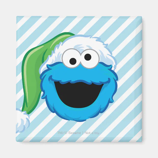 Holiday Cookie Monster Magnet | Zazzle