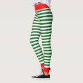 Holiday Elf Leggings - Christmas Elf Costume Pants | Zazzle