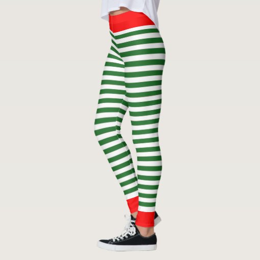 Holiday Elf Leggings - Christmas Elf Costume Pants | Zazzle