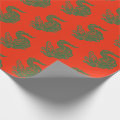 holiday gators wrapping paper | Zazzle