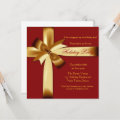 Holiday Gift Wrap Party Invitation | Zazzle
