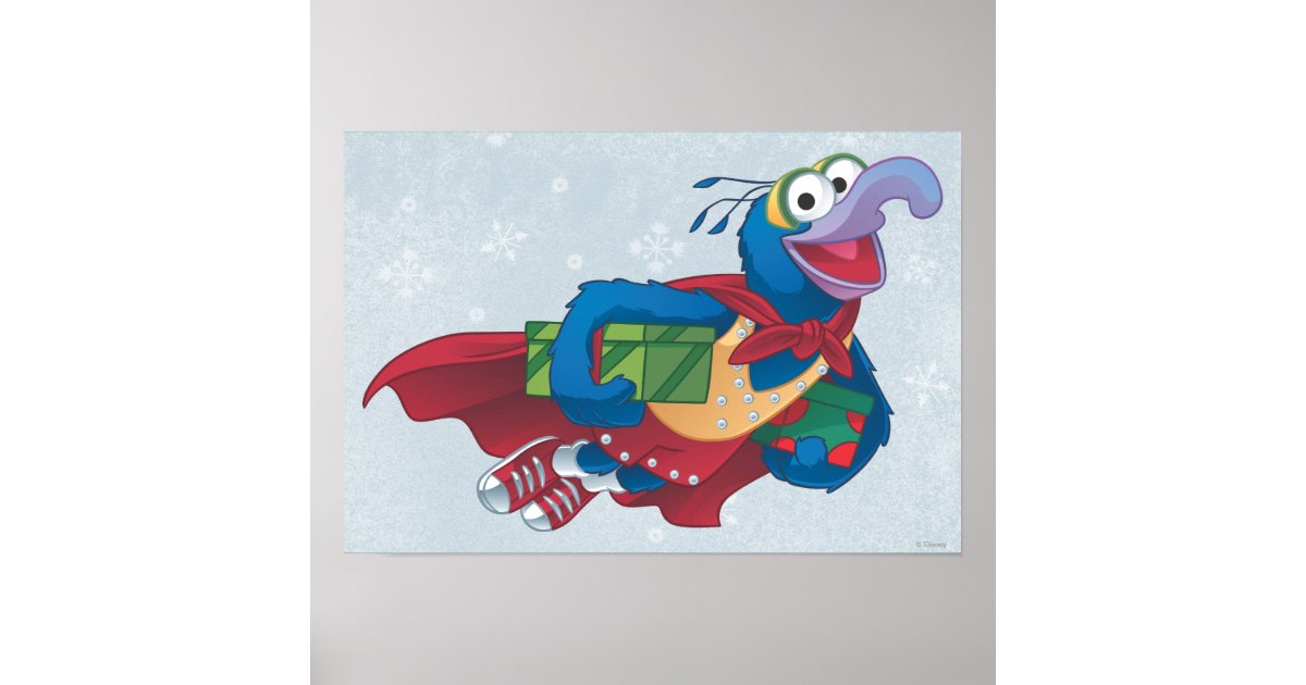 Holiday Gonzo Poster | Zazzle