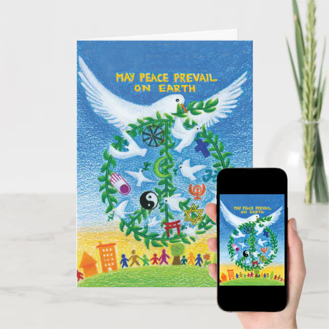 Holiday Greeting Card All Religions | Zazzle