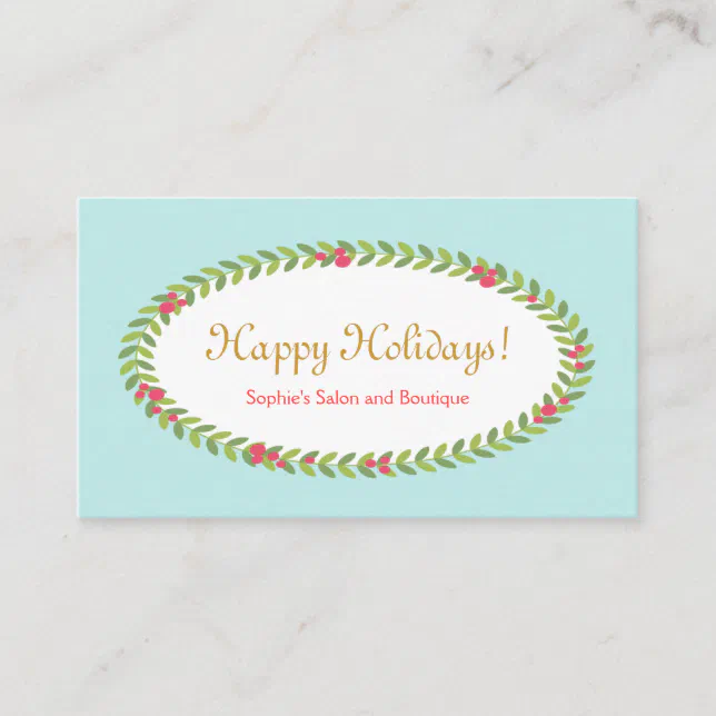 Holiday Greeting Insert Card | Zazzle