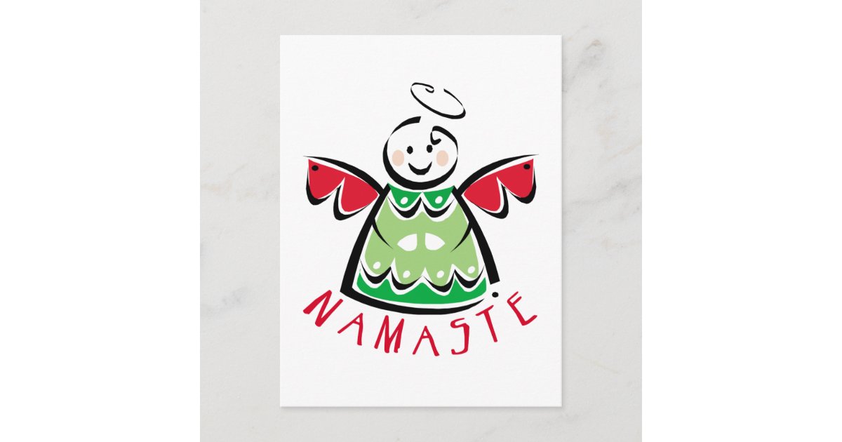 Holiday Namaste Angel | Zazzle