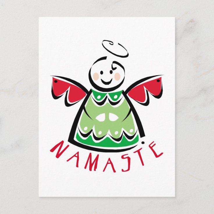 Holiday Namaste Angel | Zazzle