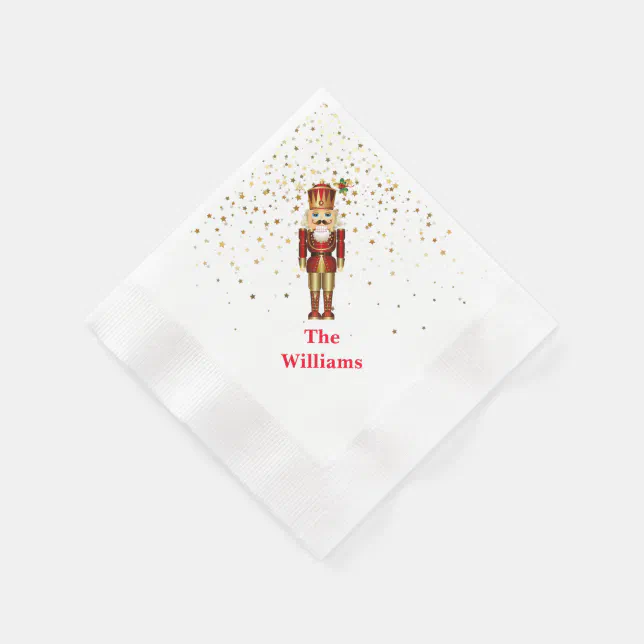 Holiday Paper Napkins-Nutcracker Napkins | Zazzle