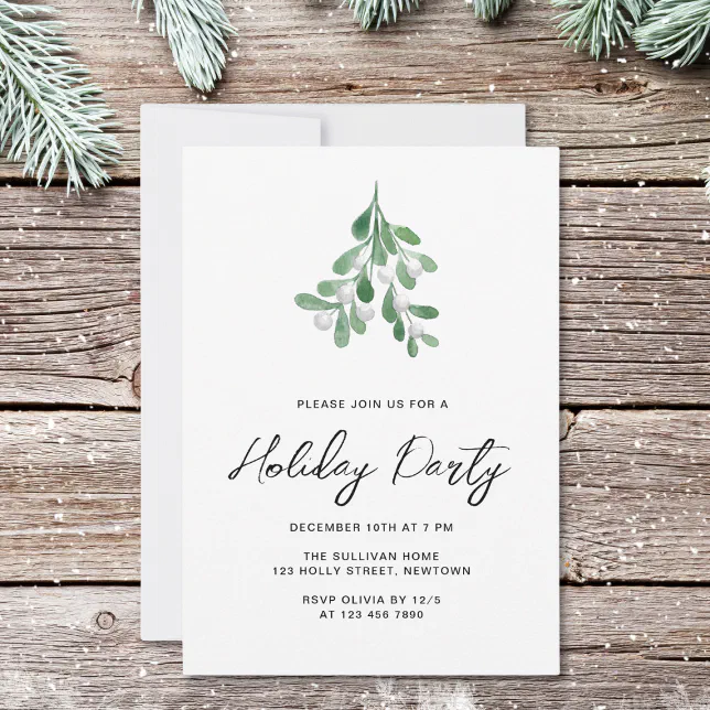 Holiday Party Invitation | Zazzle