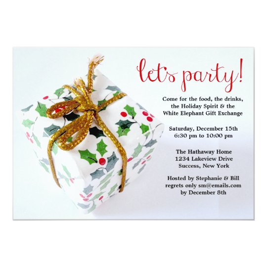 Holiday Party Invitation | Zazzle.com